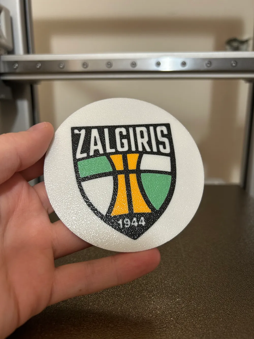 Zalgiris Coaster by Narcizas 3D - MakerWorld