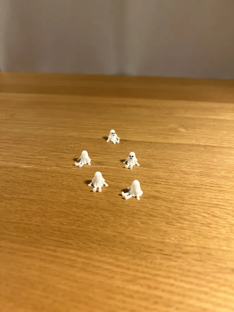 Mini Ghost Buddy - Free 3D Print Model - MakerWorld