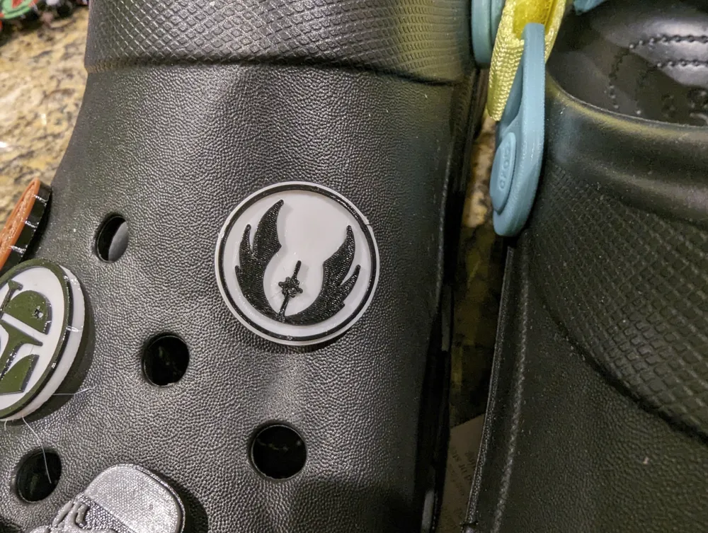 Star Wars Croc Charms - TPU 2 Color by MinerJ - MakerWorld