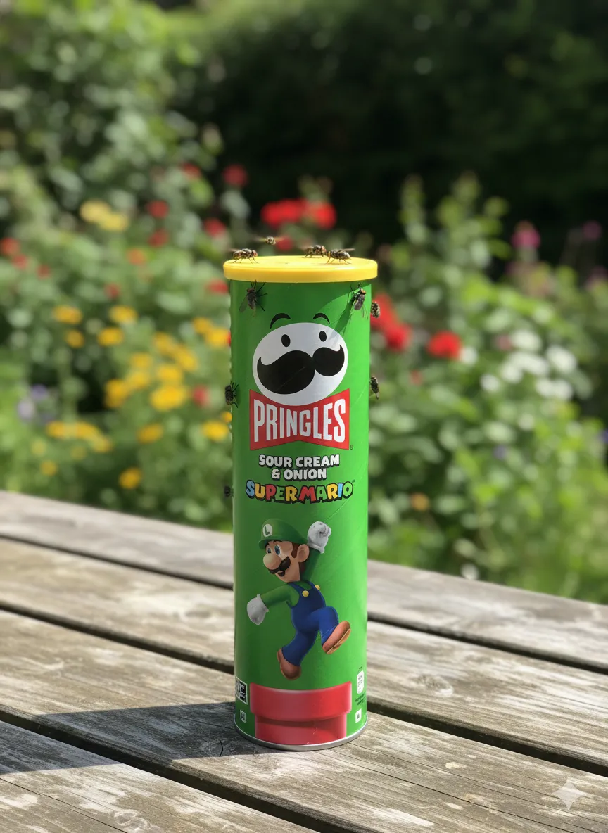 Pringles Can Fly Trap Lid (Eco-Friendly) - Free 3D Print Model - MakerWorld