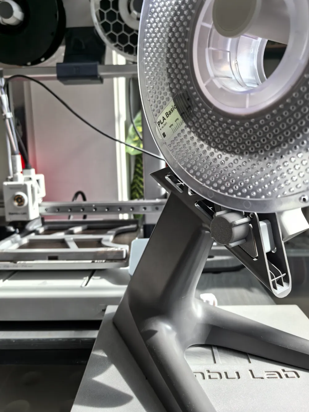 A1 AMS Lite stand for external spool - Free 3D Print Model - MakerWorld