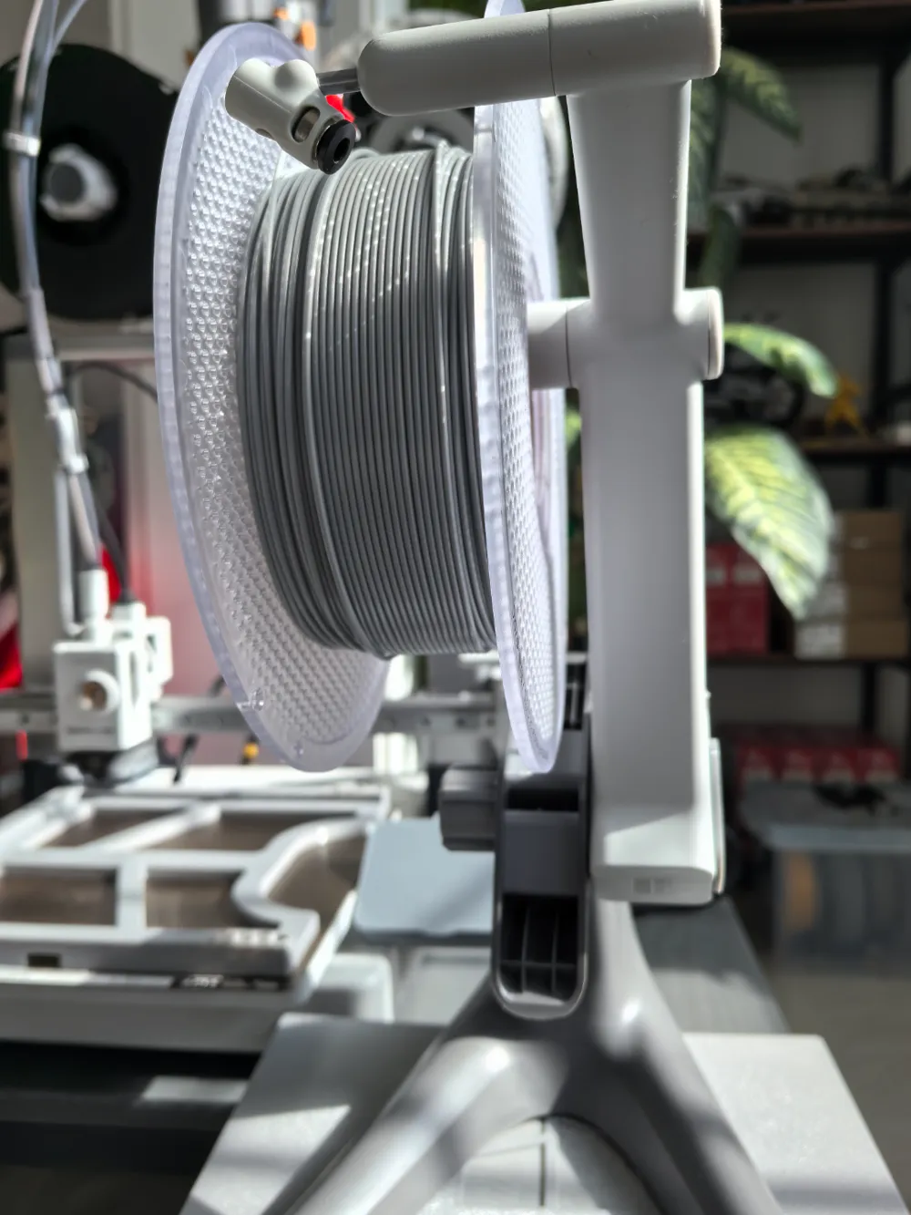 A1 AMS Lite stand for external spool - Free 3D Print Model - MakerWorld