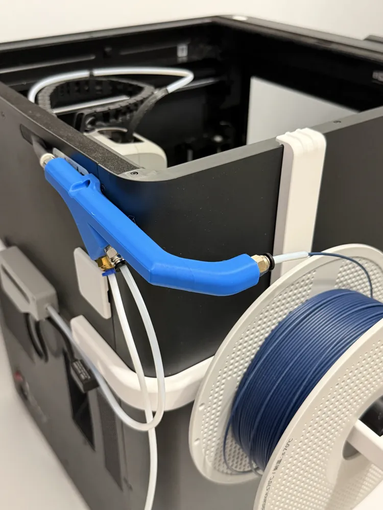 Bambu Lab Filament Splitter with Side Spool Mount - Free 3D Print Model ...