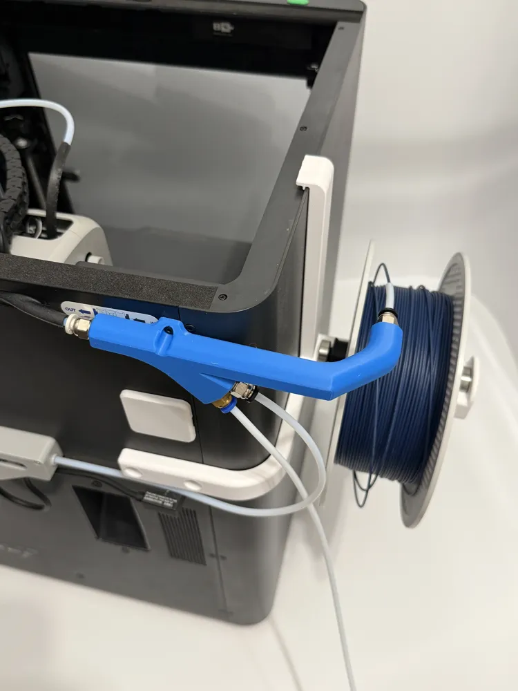 Bambu Lab Filament Splitter with Side Spool Mount - Free 3D Print Model ...