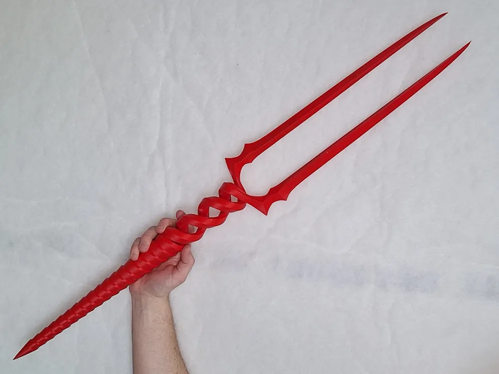𝚂̶𝚙̶𝚎̶𝚊̶𝚛̶ Scepter Of Longinus - Free 3D Print Model - MakerWorld