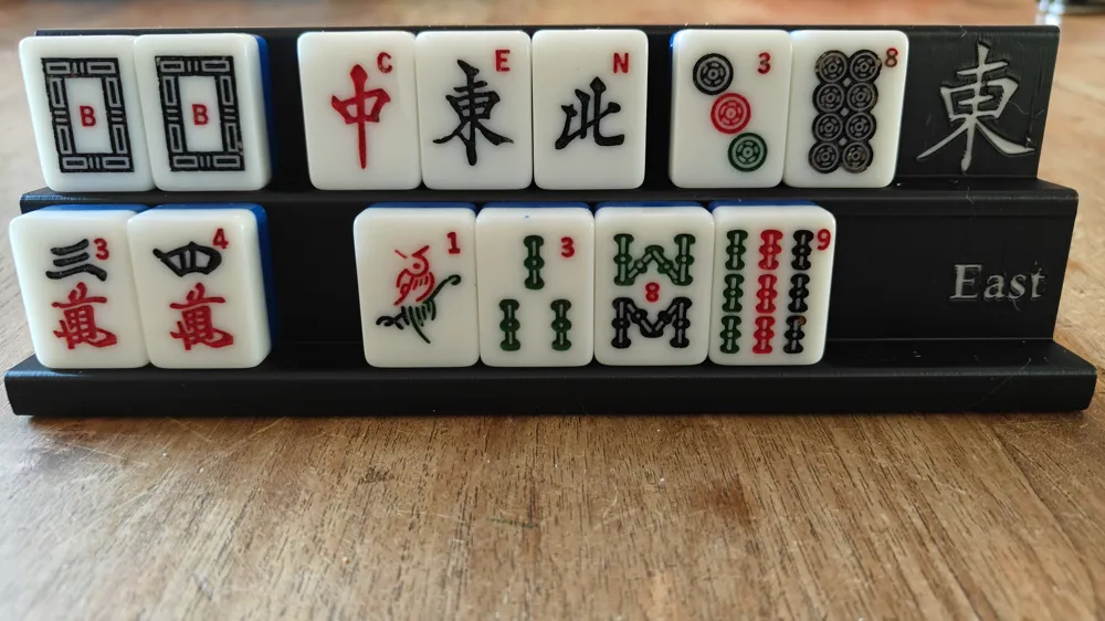 Mahjong tile stands by Polle123 MakerWorld: Download Free 3D Models