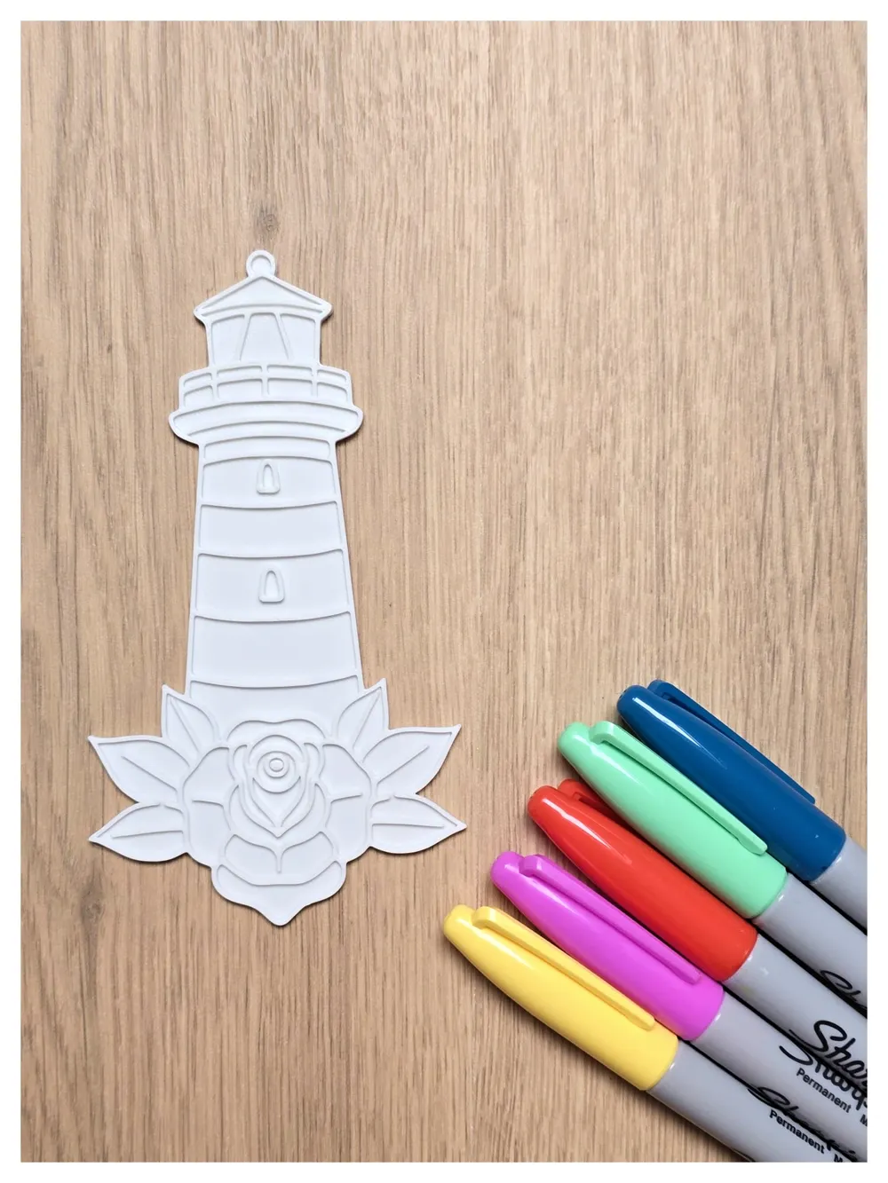 Lighthouse DIY Coloring by Merilno3D MakerWorld: Download Free 3D Models
