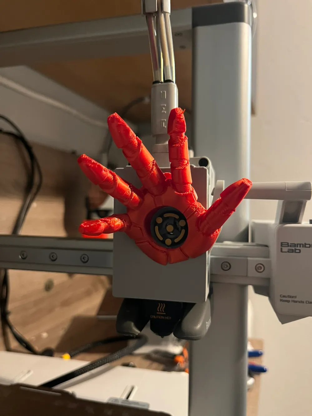 Extruder-Frontblende Bambu Lab A1 Upgrade Iron Man von sg_videotim - MakerWorld