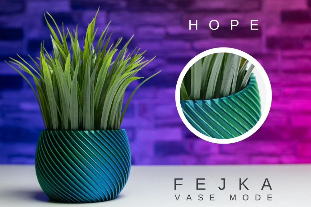 Planter and Pot for Ikea Fejka - HOPE by 3DPTK - MakerWorld