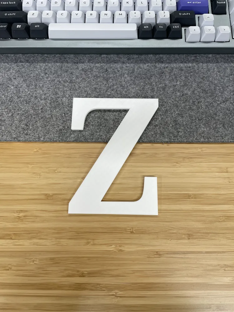 Letter Z - Free 3D Print Model - MakerWorld