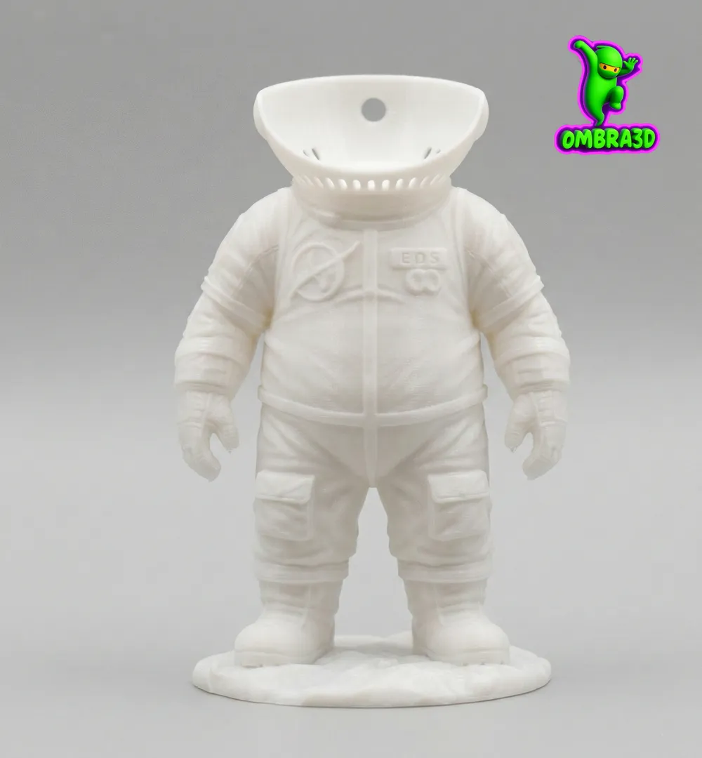 NASA-Style Astronaut Stand for Alexa Echo Dot 5 - Free 3D Print Model ...