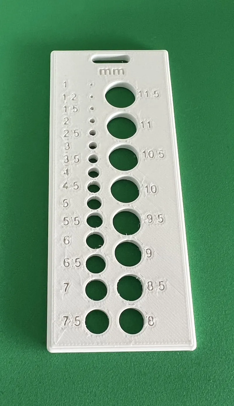 Drilling Tool, Metric Hole, 23 Holes by C Model - MakerWorld