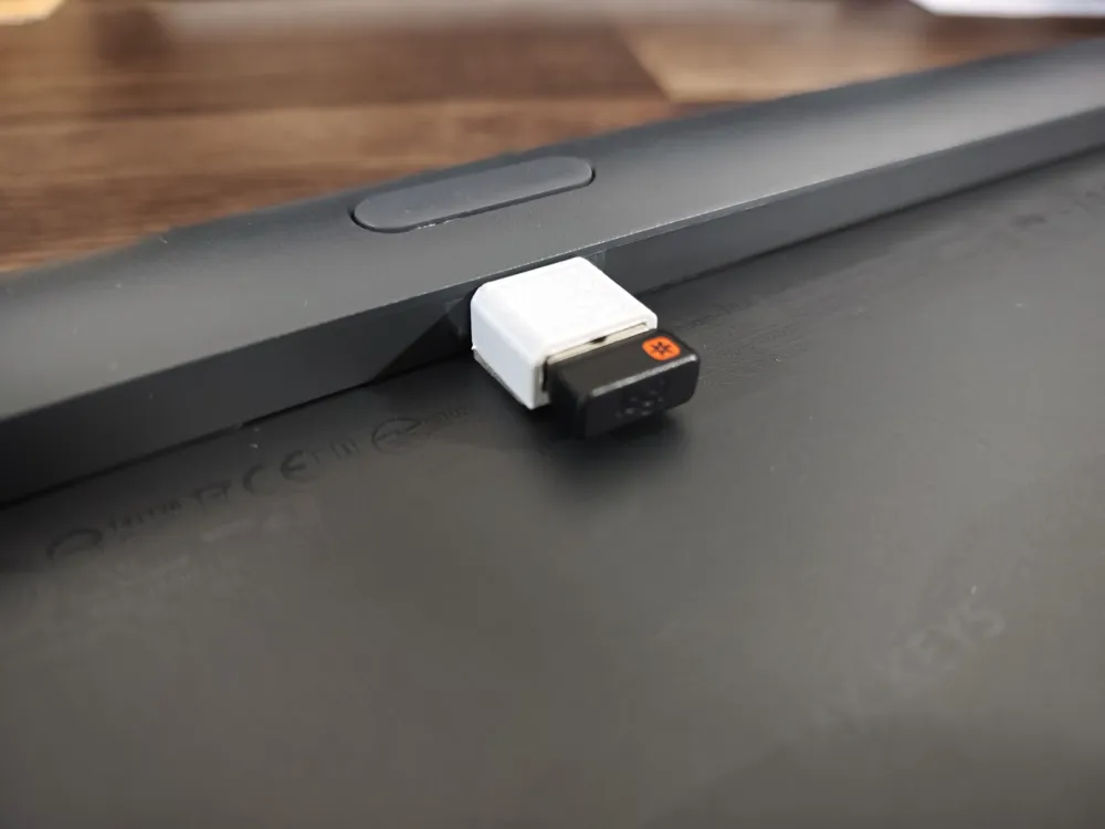 Logitech MX Keys USB dongle holder by Chapapa MakerWorld: Download Free ...