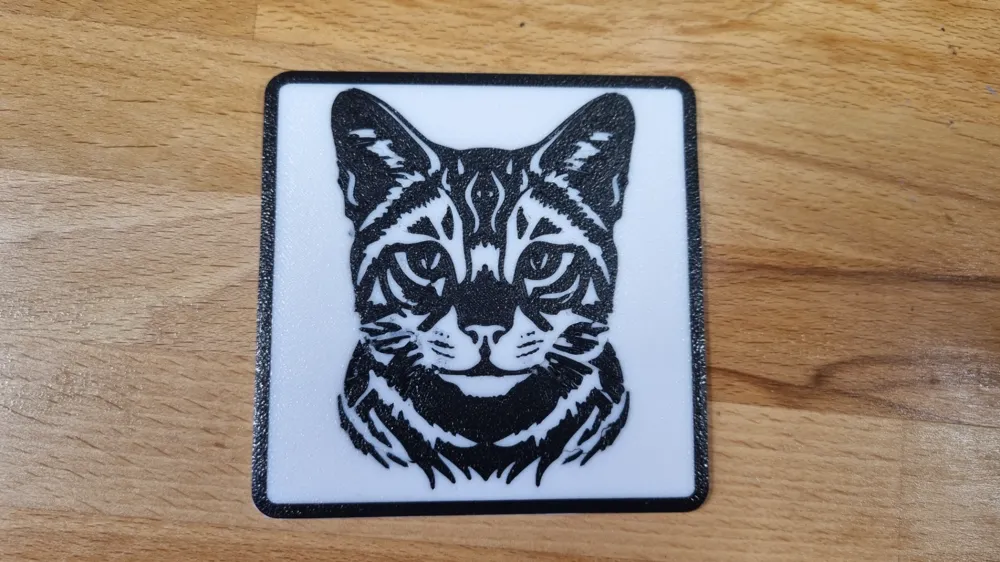 Cat coasters set #1 by Mr.Jay - MakerWorld