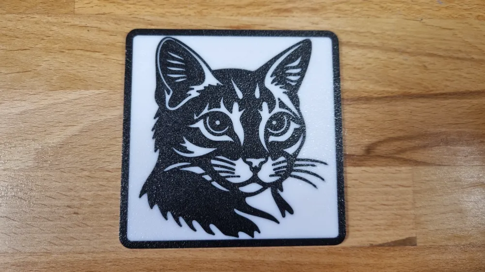 Cat coasters set #1 by Mr.Jay - MakerWorld