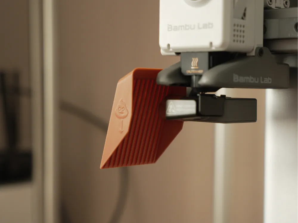 A1 Anti-stick purge poop deflector by Kergi3D MakerWorld: Download Free ...