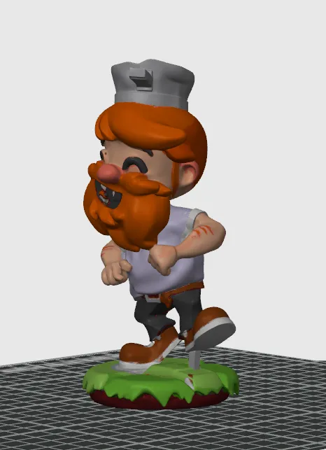 Dave Plants vs Zombies - Free 3D Print Model - MakerWorld