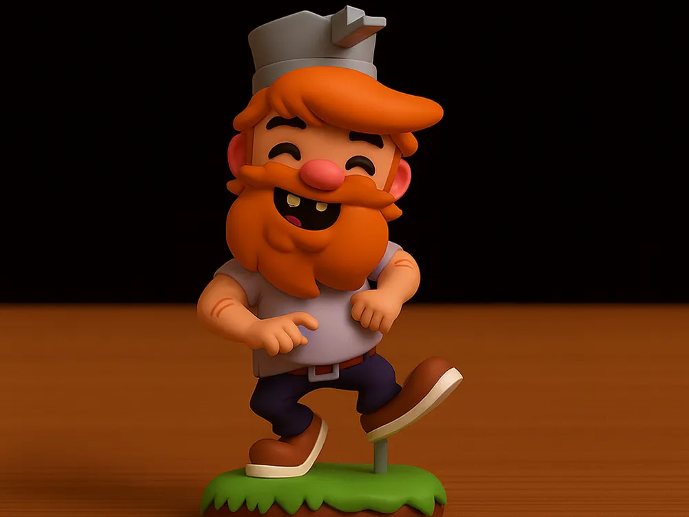 Dave Plants vs Zombies - Free 3D Print Model - MakerWorld