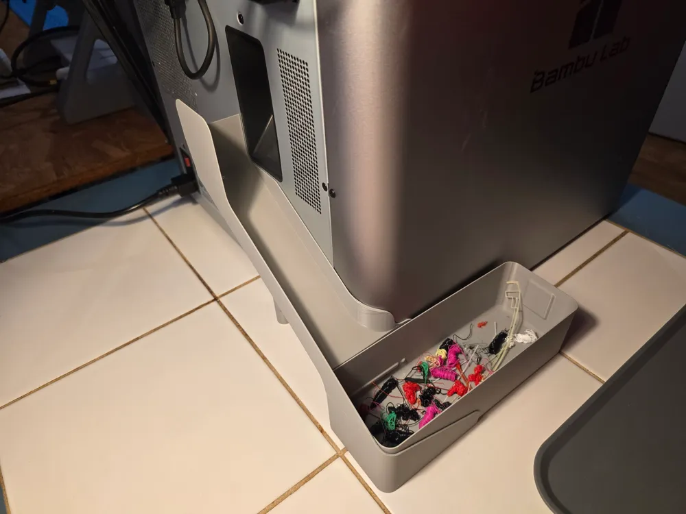 Bambu Lab - Filament Poop Bin - X1, X1C, P1P, P1S by Phio MakerWorld: Download Free 3D Models