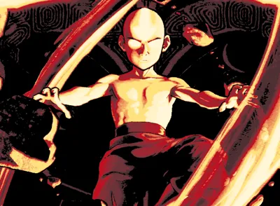 Avatar the Last Airbender Aang Air Hueforge by hildi3d - MakerWorld