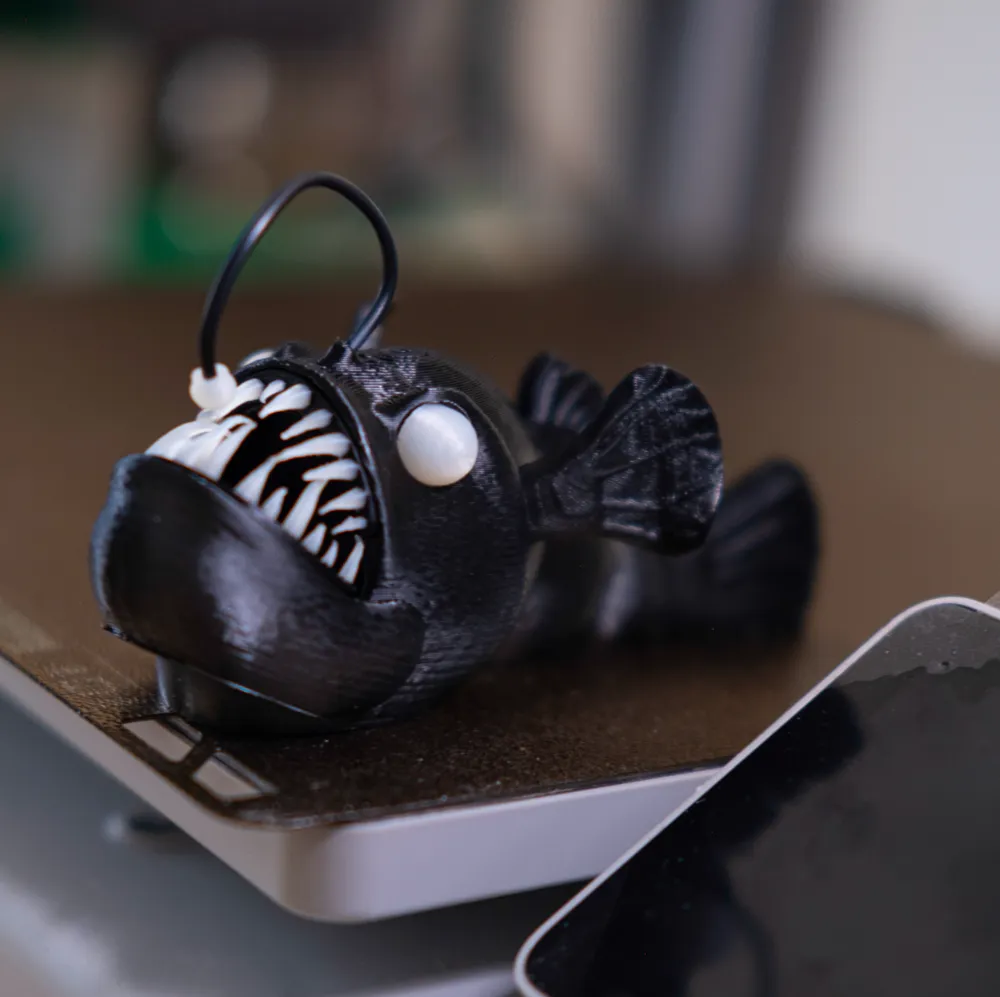 Angler fish - Flexi Articulated Fish by 🟢 Flexi JIMGA MakerWorld ...