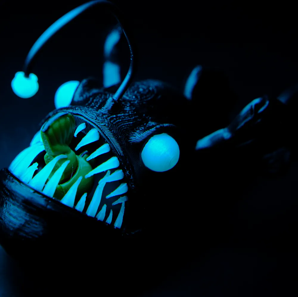 Angler fish - Flexi Articulated Fish by 🟢 Flexi JIMGA MakerWorld ...