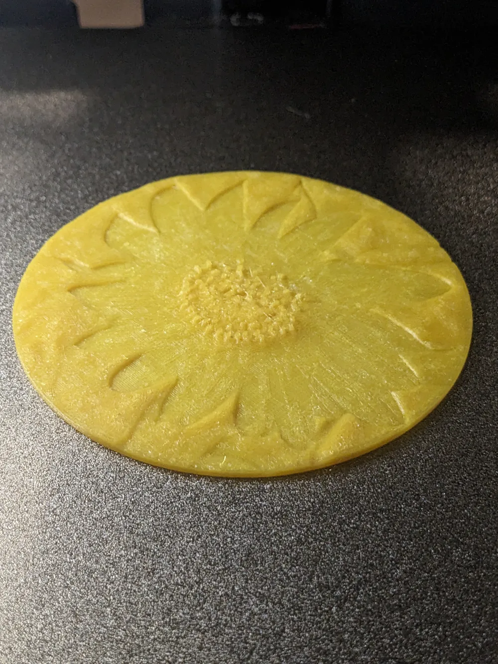 Sunflower Lithophane Circle Generator - Free 3D Print Model - MakerWorld