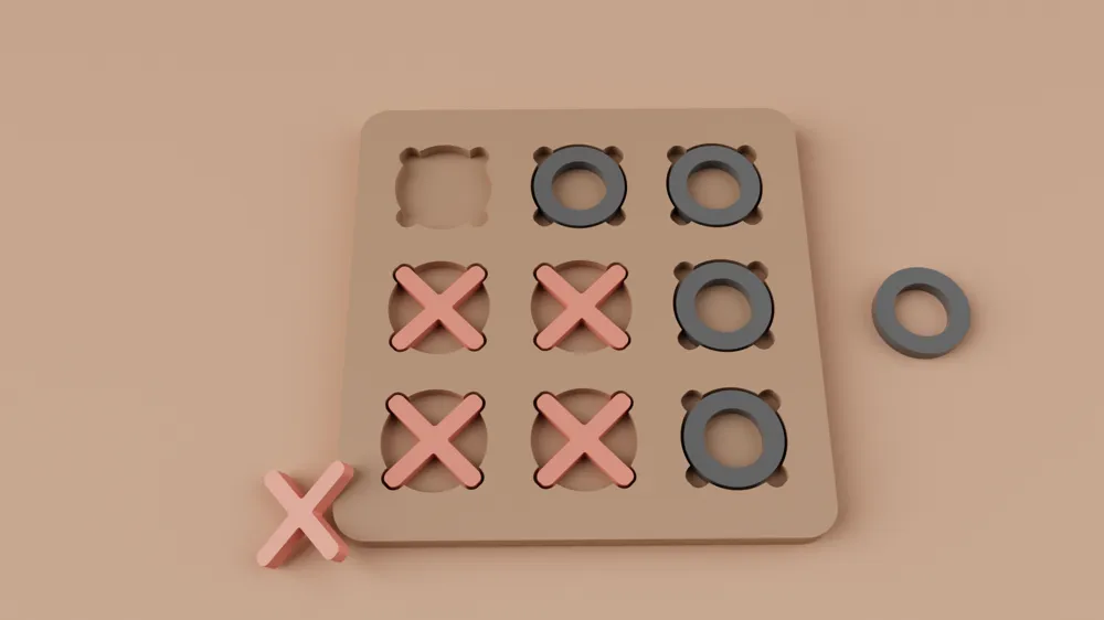 xxoo chessboard by Chua - MakerWorld