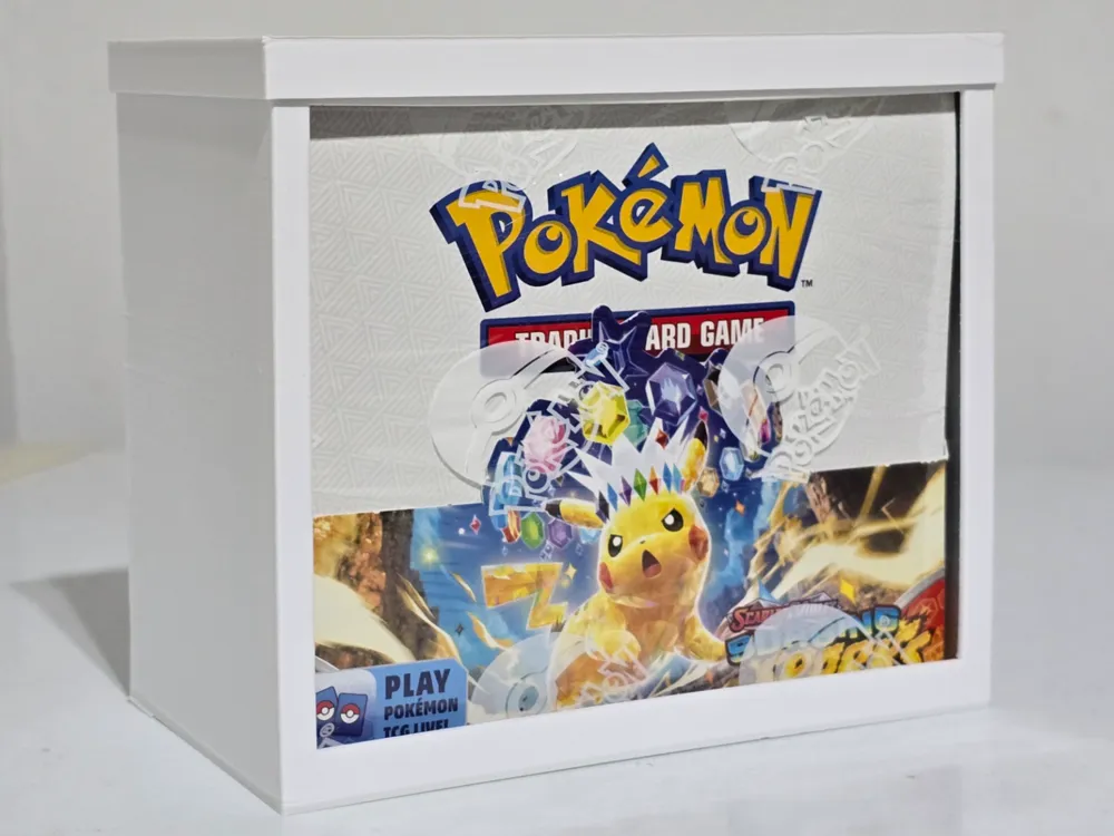 Pokemon Booster box protector. - Free 3D Print Model - MakerWorld