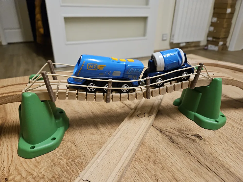 Suspension Bridge - Brio compatible - Free 3D Print Model - MakerWorld