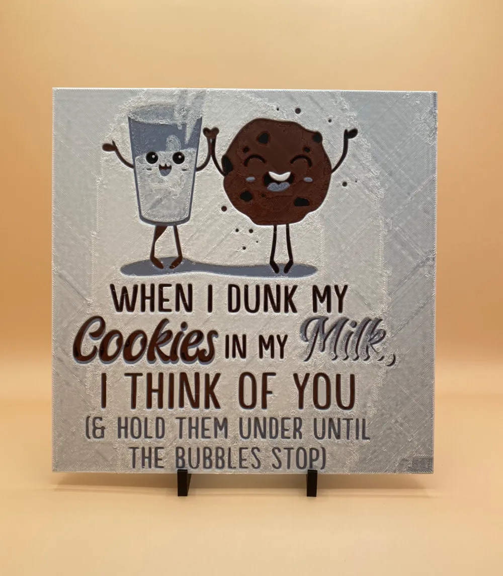 Dunk my Cookies - Hueforge by ninjake - MakerWorld