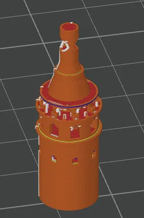 Galata tower key chain by TFS2ra - MakerWorld