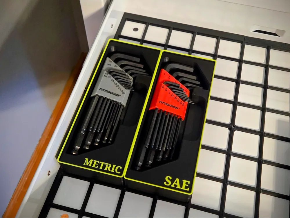 Pittsburgh Allen Pack Key Set Holder - Gridfinity by ChopperOriginals ...