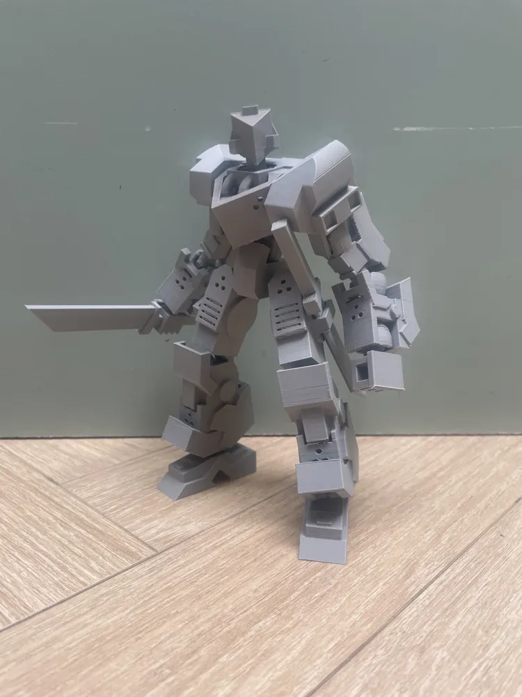 sword mech by OB3D MakerWorld: Download Free 3D Models