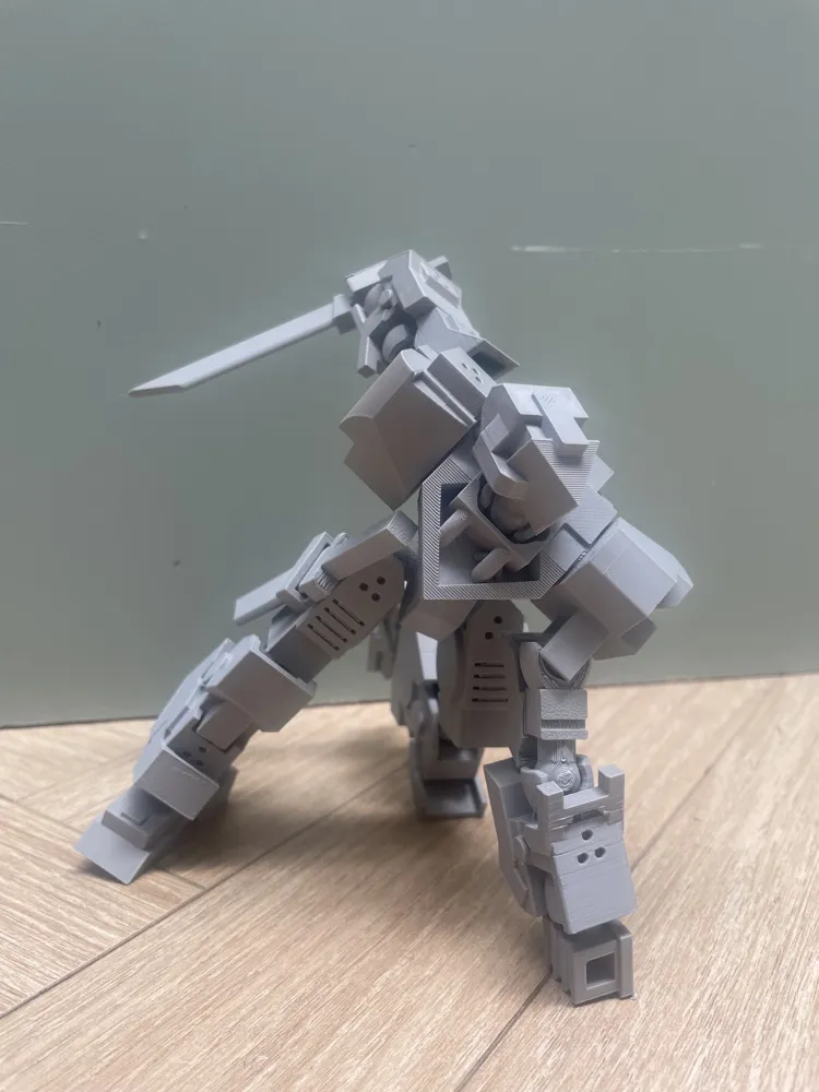 sword mech by OB3D MakerWorld: Download Free 3D Models