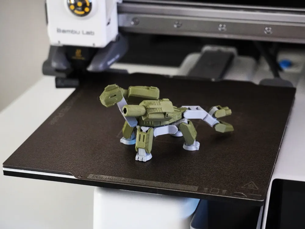 Long Neck Mecha - Model Kit by Kit Crafters - MakerWorld