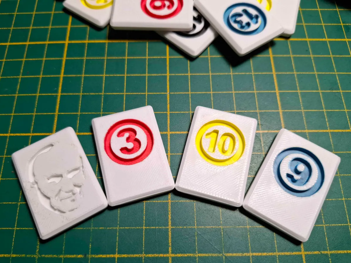 Indented Rummikub for custom painting (NO AMS!) - Free 3D Print Model ...