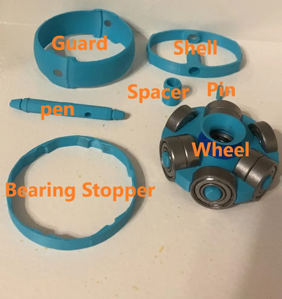 Compact Gyroscope Toy - Free 3D Print Model - MakerWorld