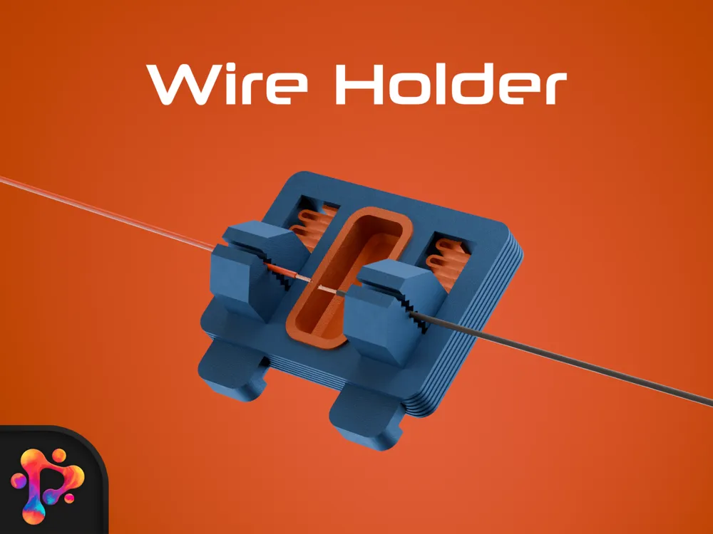 Wire Holder by Polymeria - Free 3D Print Model - MakerWorld