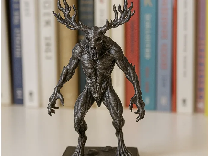 Wendigo Highly Detailed 3D Printed Creature - Free 3D Print Model ...