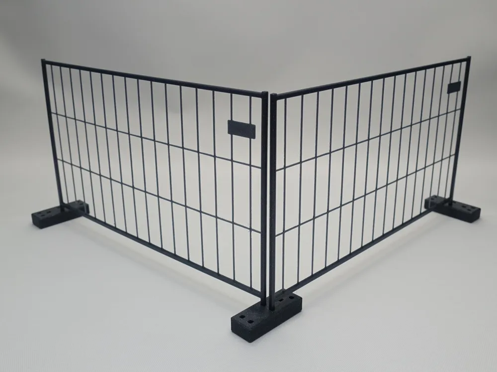 Miniature Construction Site Fence by Tridense - MakerWorld