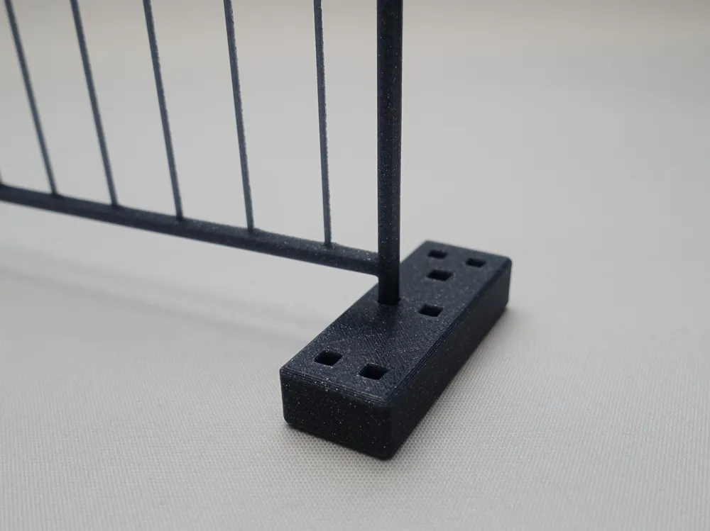 Miniature Construction Site Fence by Tridense - MakerWorld
