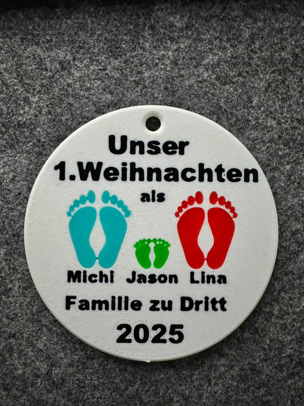 Family Footprint Sign – Fully Editable - Free 3D Print Model - MakerWorld