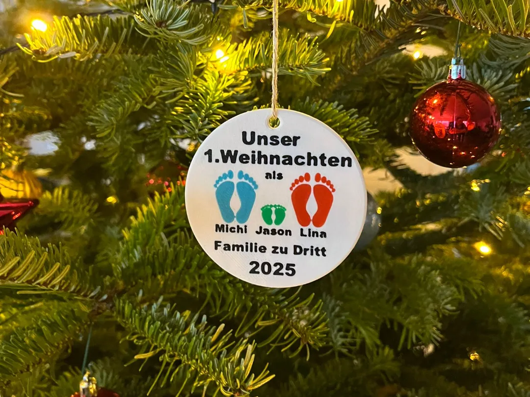 Family Footprint Sign – Fully Editable - Free 3D Print Model - MakerWorld