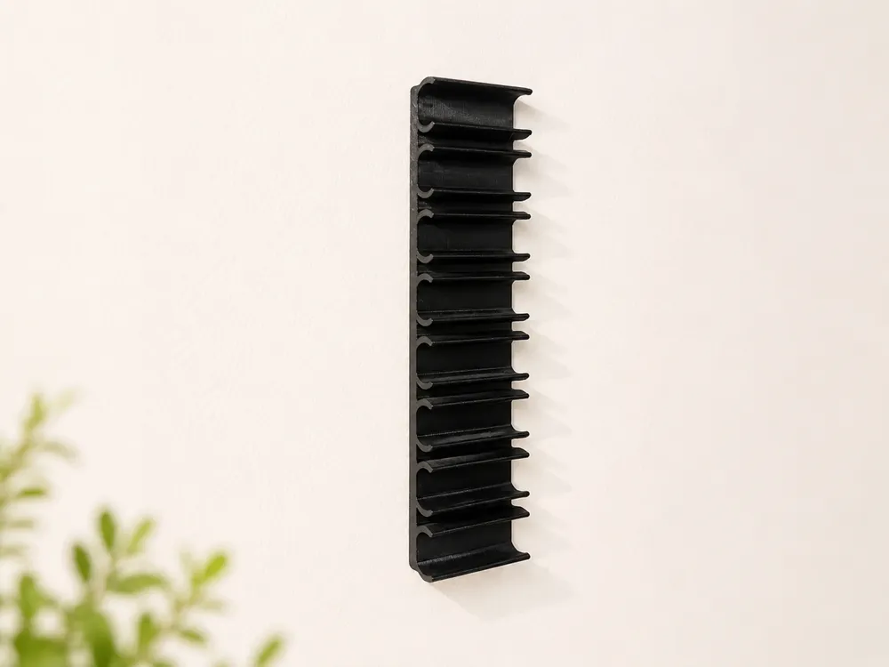 5A Drum Stick Wall Mount | Invisible Screw Design - Free 3D Print Model ...
