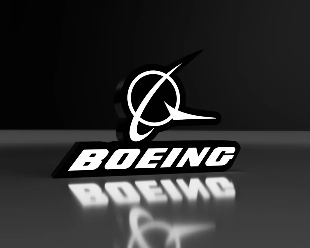 Boeing Lightbox | LED Lamp by 3Dacores - MakerWorld