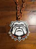 High School Bulldogs Blank/Editable Necklace Logo by 3D River Designs ...