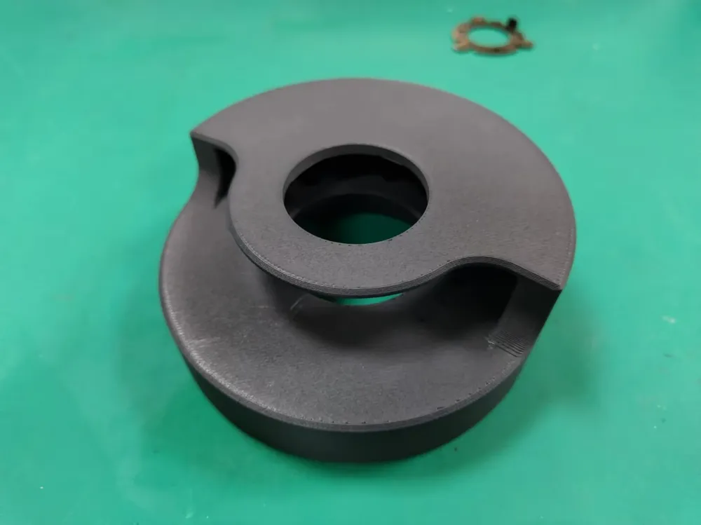 BOSCH GWS 12V-76 drill grinder drill bit grinding jig - Free 3D Print ...