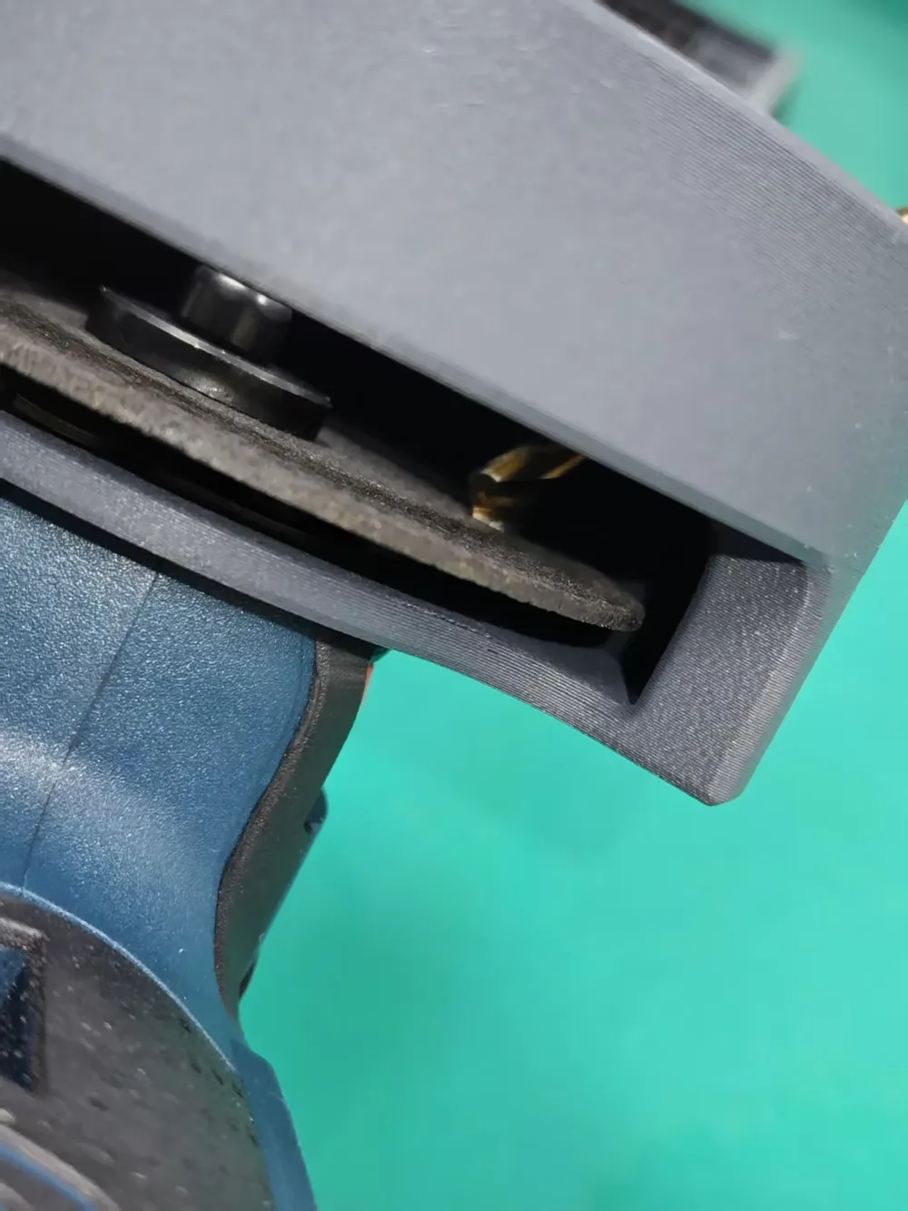 BOSCH GWS 12V-76 drill grinder drill bit grinding jig - Free 3D Print ...