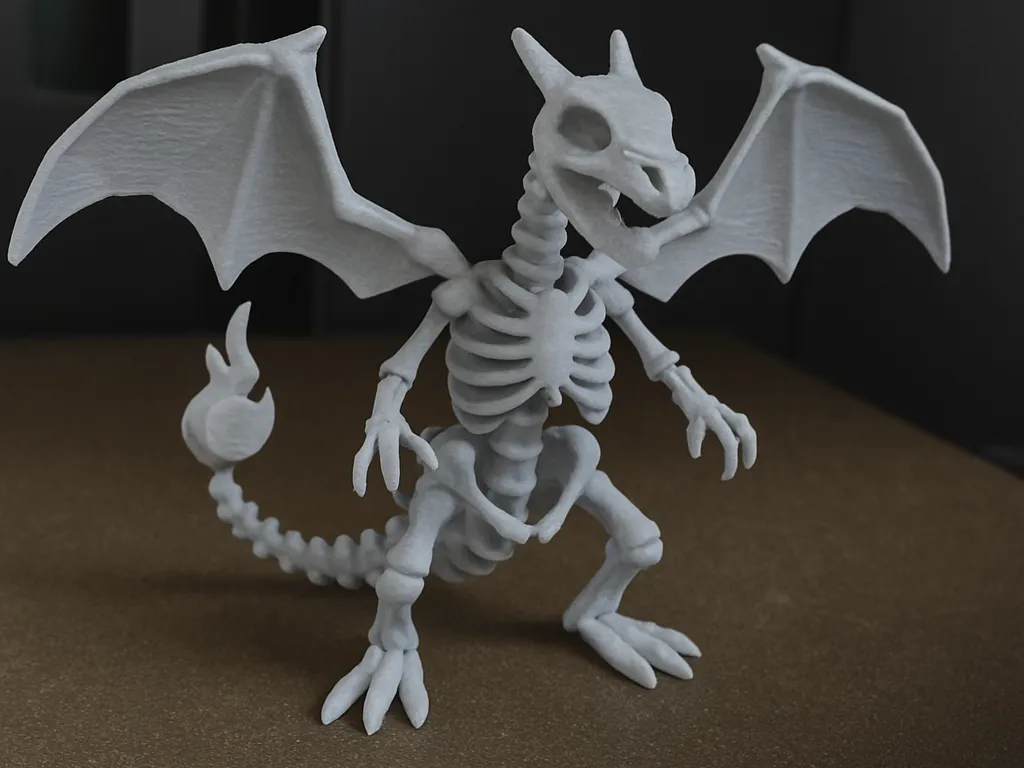 Charizard Skeleton - Free 3D Print Model - MakerWorld